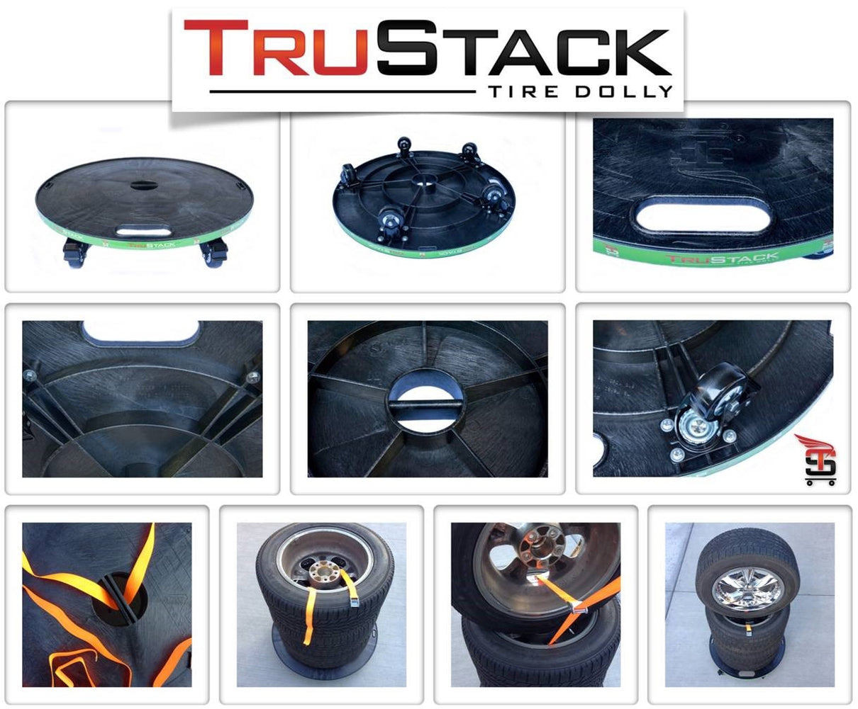 TruStack Tire Dolly — Rackbiz